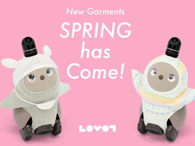 Spring has come! | LOVOT ウェブストア